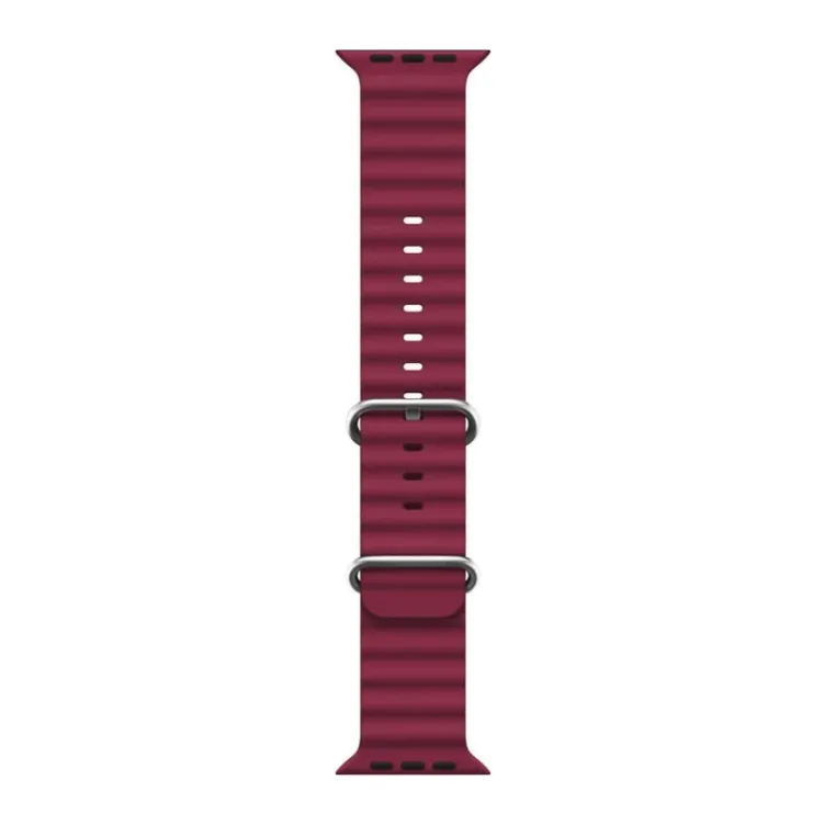 Narukvica za Apple Watch Ultra Ocean Band wine red 49/ 45/ 44/ 42 mm