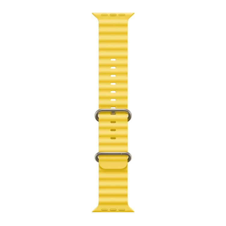 Narukvica za Apple Watch Ultra Ocean Band yellow 49/ 45/ 44/ 42 mm