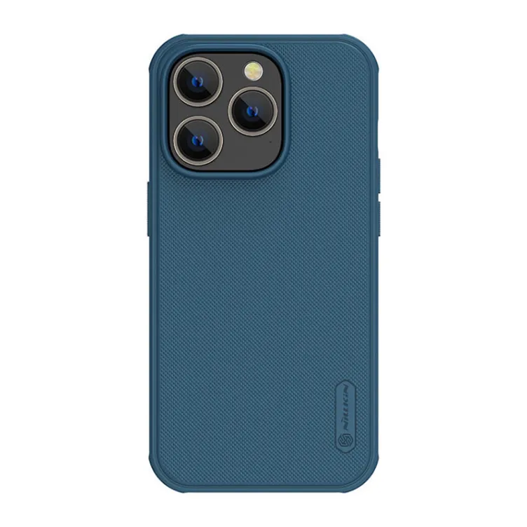 Maska Nillkin Super Frosted Shield Pro Magnetic za iPhone 15 Pro Max plava