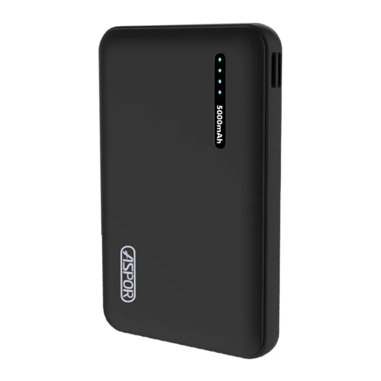 Power Bank Aspor A355 5000 mAh crni
