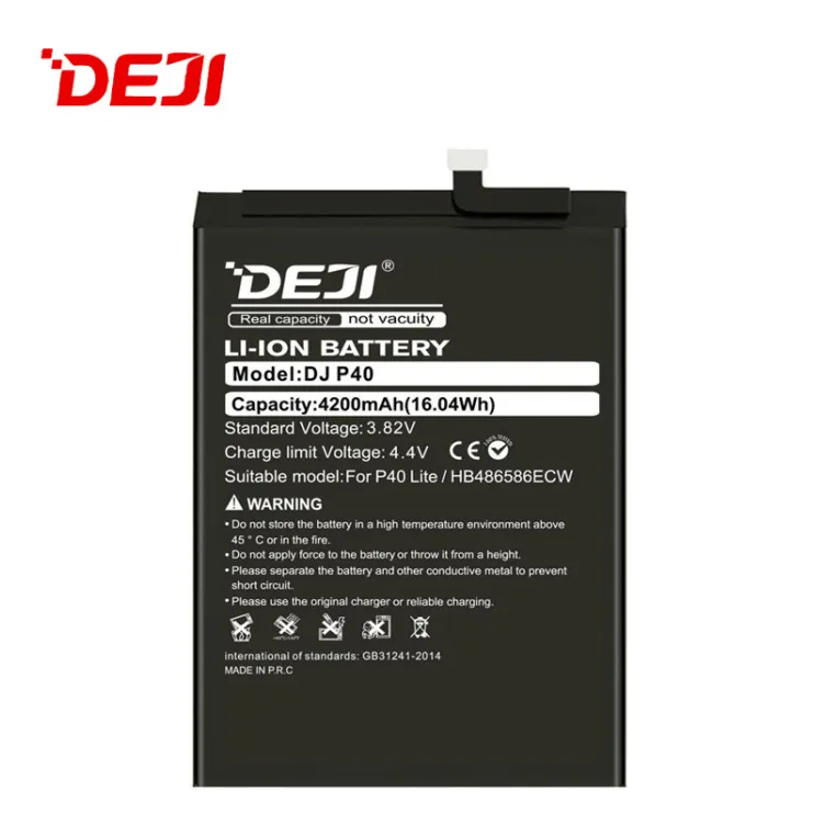 Baterija DEJI za Huawei P40 Lite HB486586ECW (4200 mAh)