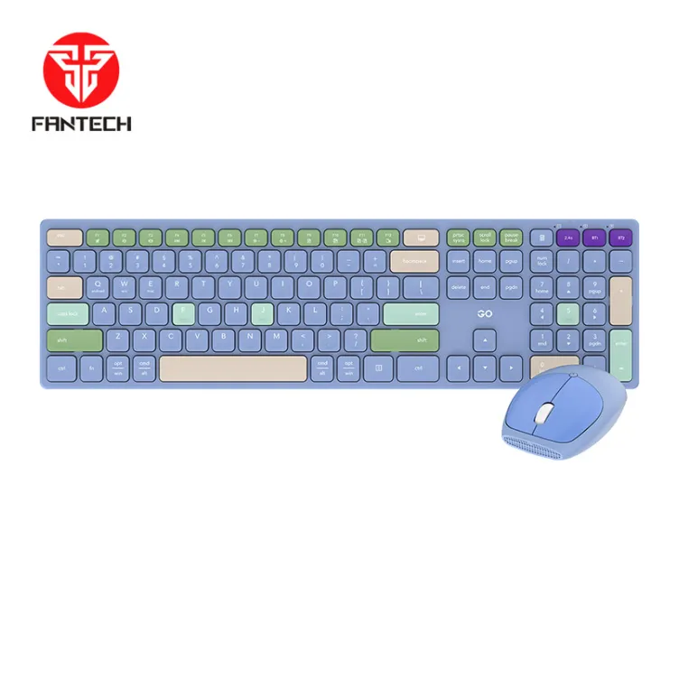 Combo mis i tastatura wireless Fantech WK-895 plavi