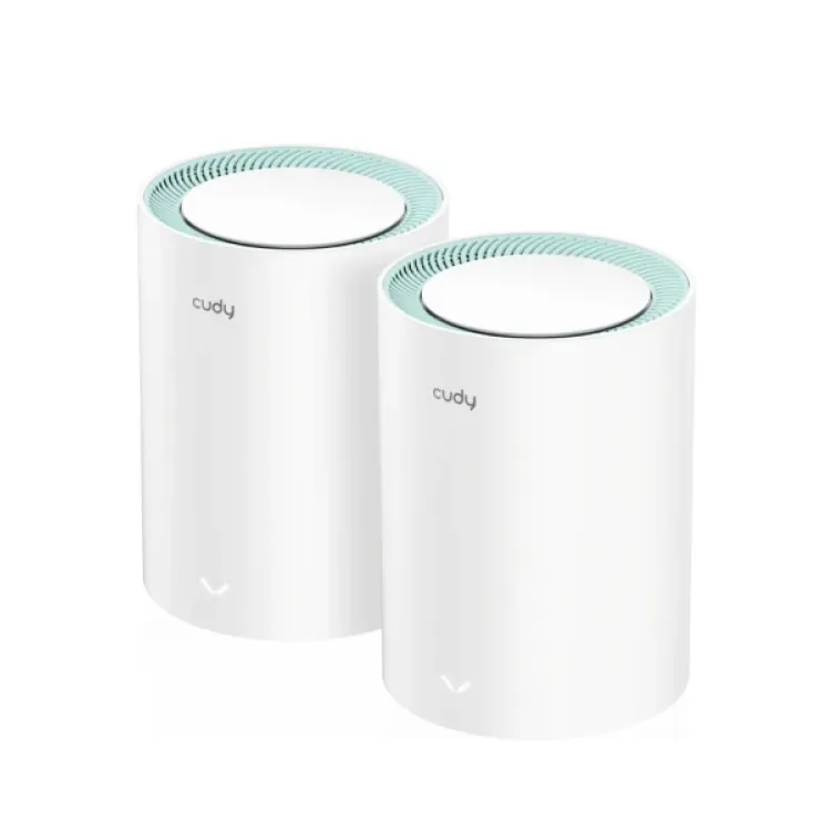 Whole Home Wi-Fi Gigabit Mesh System Cudy M1300 AC1200 Dual Band(2-Pack)