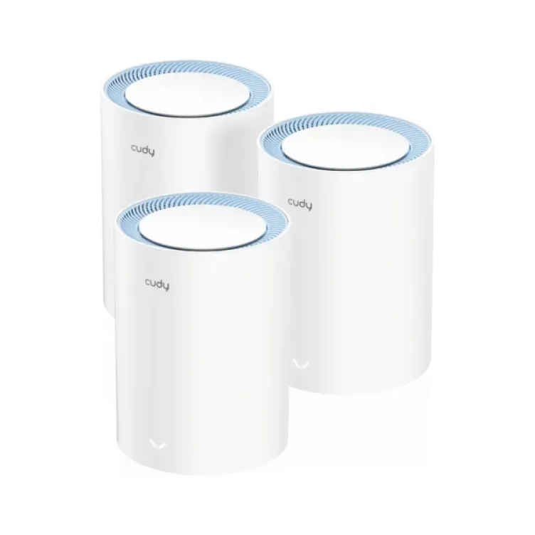 Whole Home Wi-Fi Mesh System Cudy M1200 AC1200 Dual Band (3-Pack)