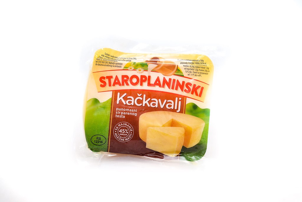Kačkavalj kravlji 25% m.m. 400g