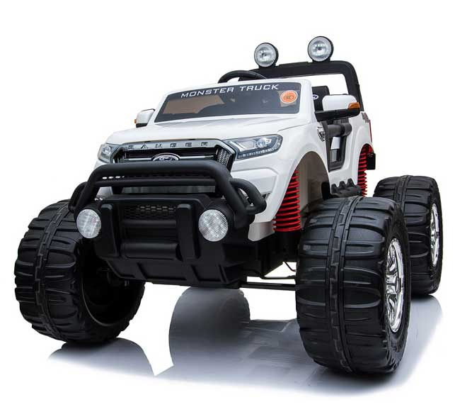 Dečiji automobil na akumulator Monster Truck Beli Dvosed