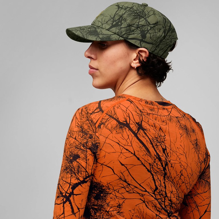 Kacket Fjallraven Lappland Camo Cap Zeleni