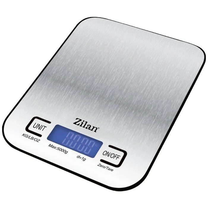 Zilan Vaga, digitalna kuhinjska, do 5 kg., INOX - ZLN2984