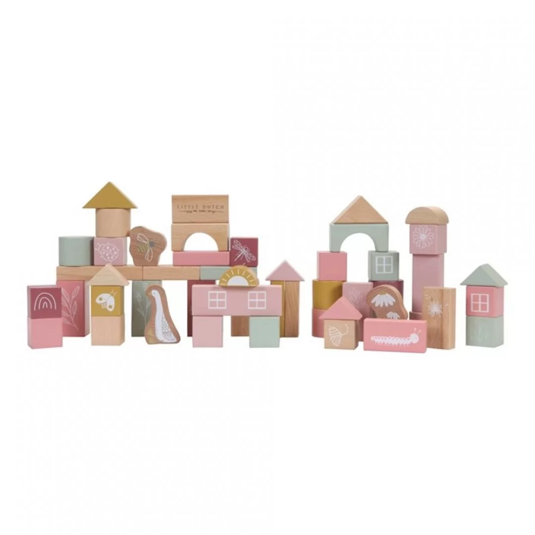 Drvene Kocke Pink