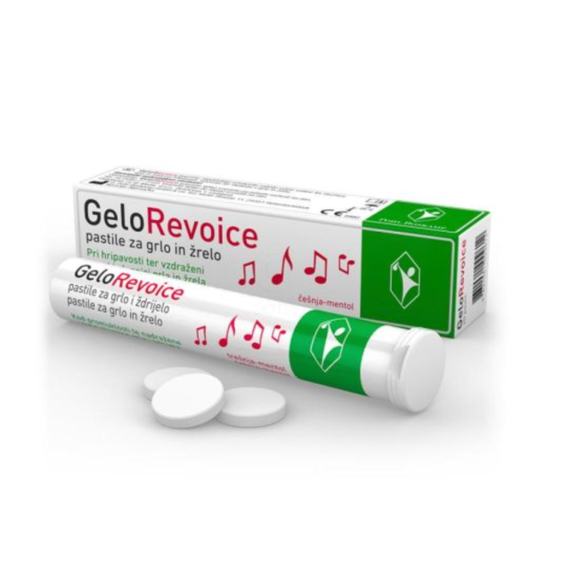 GELOREVOICE 20 PASTILA