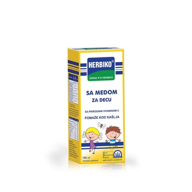 HERBIKO SIRUP ZA DECU SA MEDOM 125ML