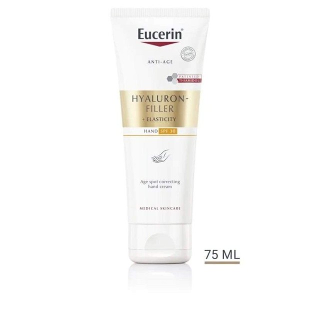 Eucerin Hyaluron-Filler + Elasticity Krema za ruke SPF 30 75 ml