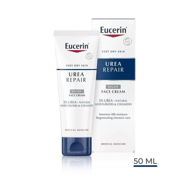 Eucerin Noćna krema sa 5% uree 50 ml