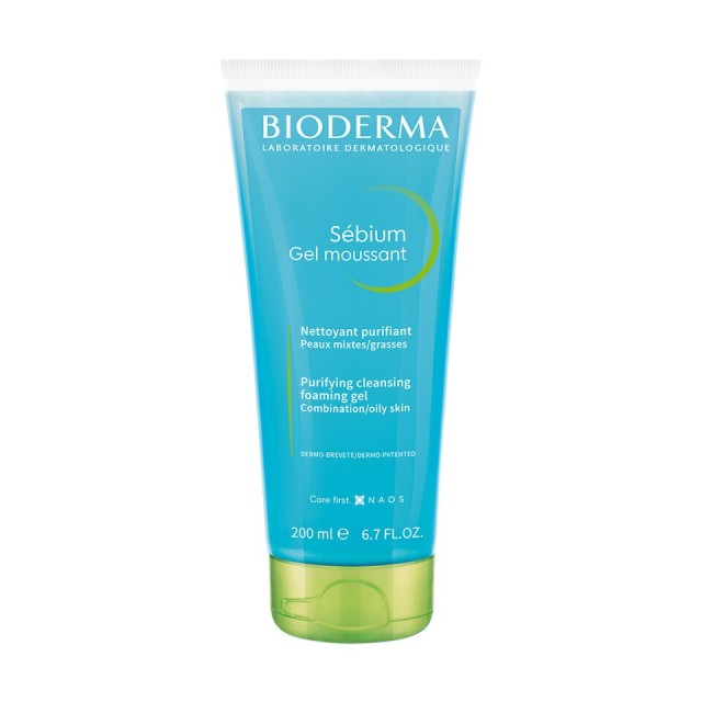 Bioderma Sebium gel moussant tuba 200ml