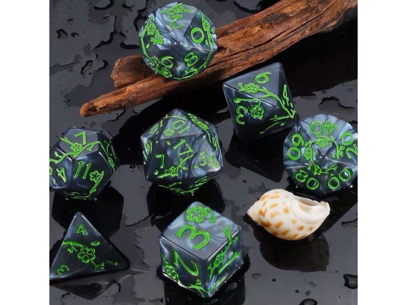 Set od 7 poliedarskih kockica Dungeons&Dragon