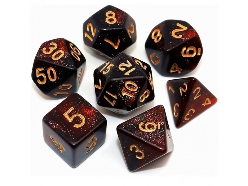 Set od 7 poliedarskih kockica, Dungeons&Dragon DND