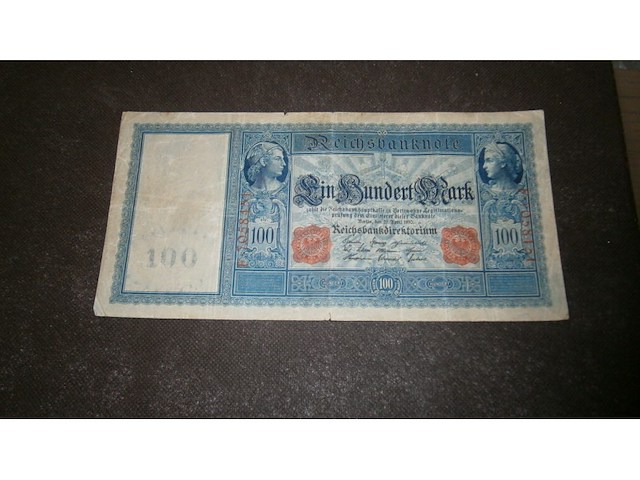 GERMANY 100 MARK 1910 ( 7 )