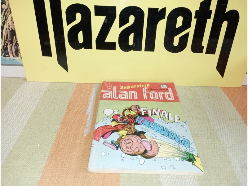 ALAN FORD broj 391 - Vjesnik (vrlodobro očuvan)