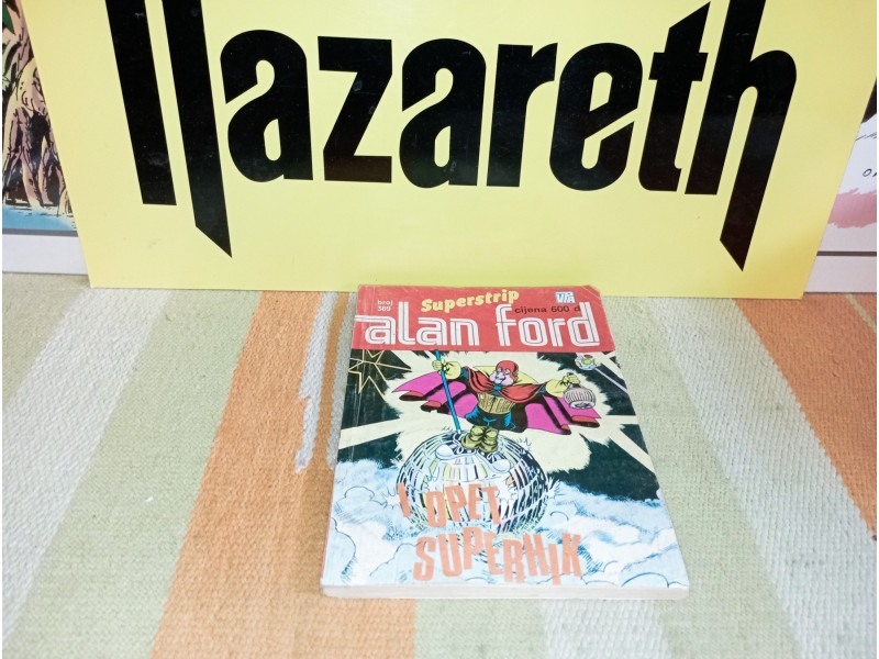 ALAN FORD broj 389 - Vjesnik (vrlodobro očuvan)
