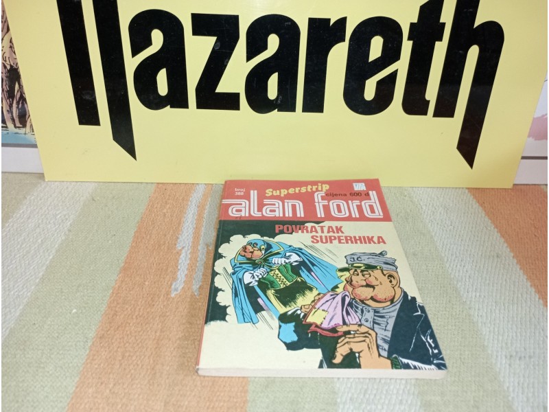 ALAN FORD broj 388 - Vjesnik (odlično očuvan)
