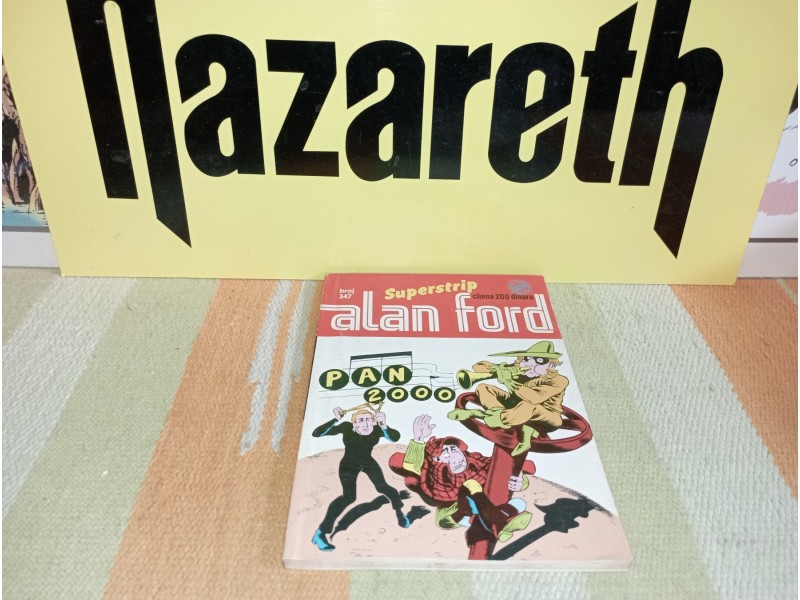 ALAN FORD broj 347 - Vjesnik (odlično očuvan)
