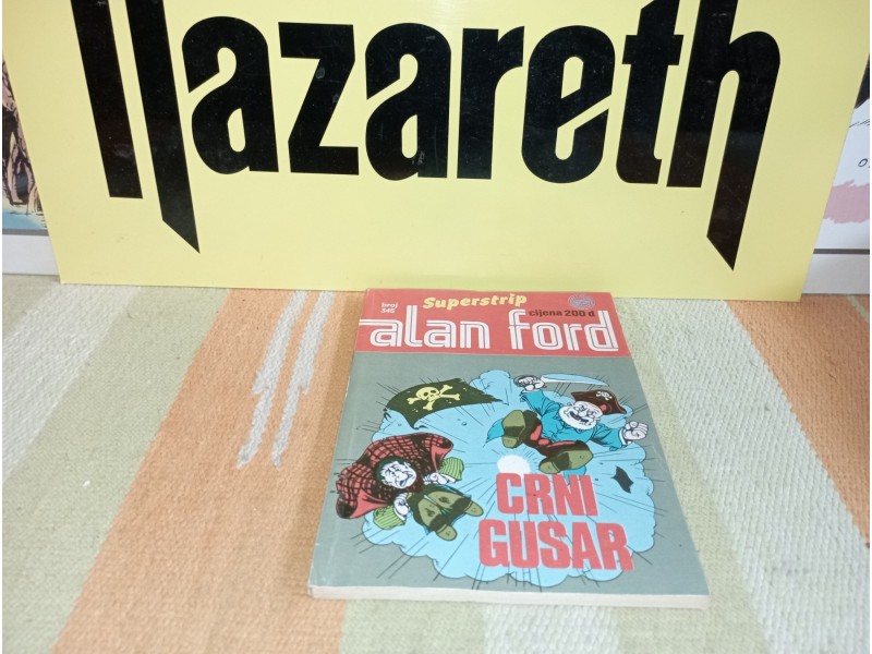 ALAN FORD broj 345 - Vjesnik (odlično očuvan)