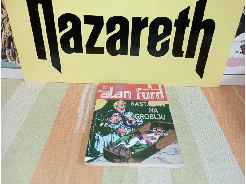 ALAN FORD broj 331 - Vjesnik (vrlodobro očuvan)