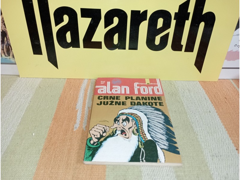 ALAN FORD broj 327 - Vjesnik (odlično očuvan)