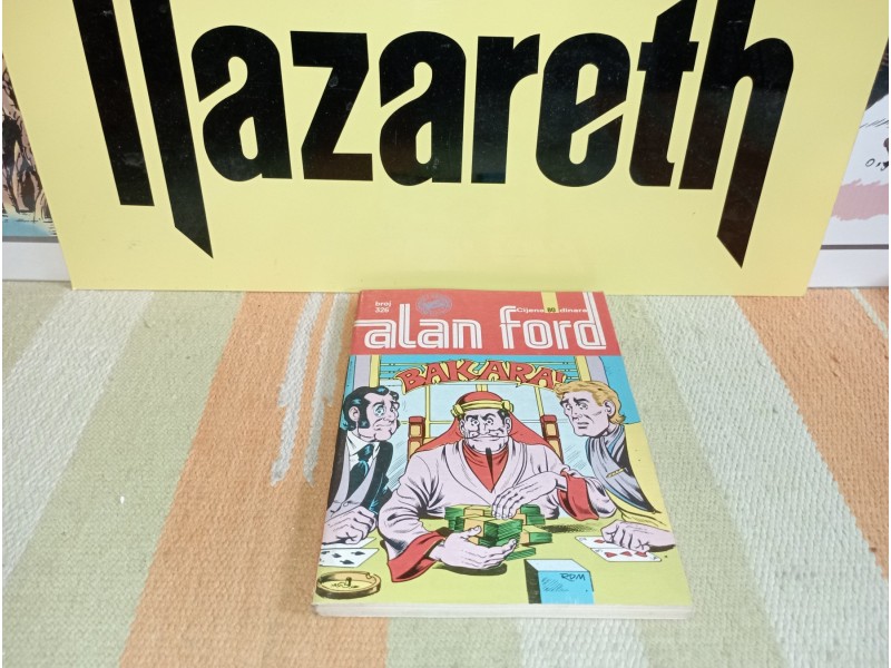 ALAN FORD broj 326 - Vjesnik (odlično očuvan)