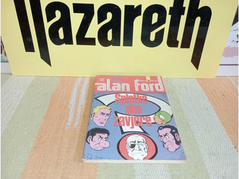 ALAN FORD broj 324 - Vjesnik (odlično očuvan)