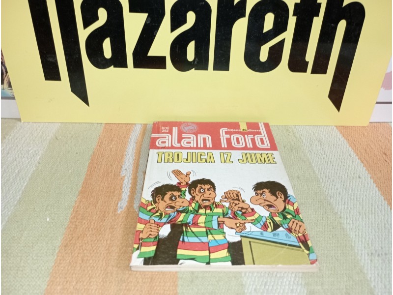 ALAN FORD broj 292 - Vjesnik (odlično očuvan)
