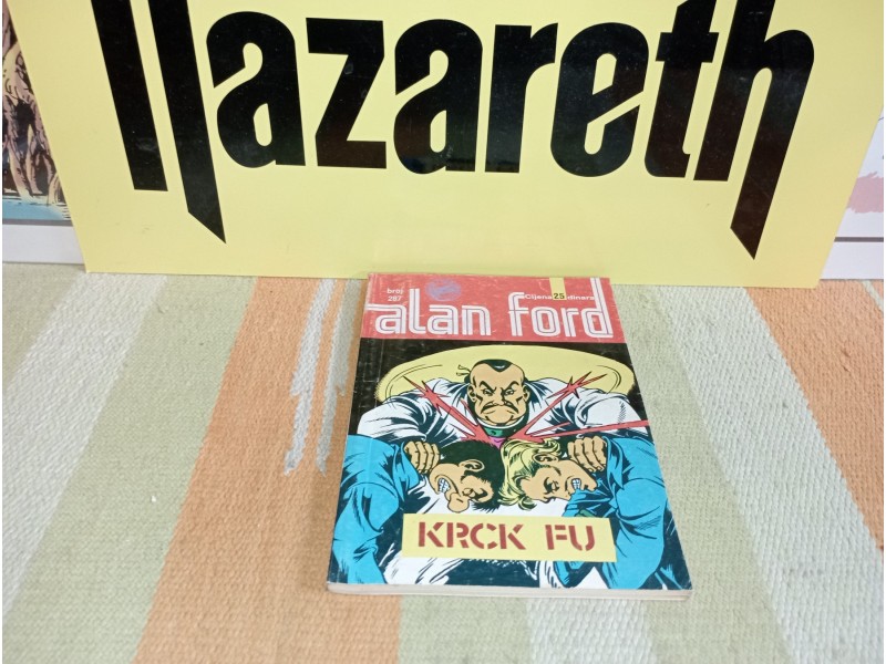 ALAN FORD broj 287 - Vjesnik (odlično očuvan)