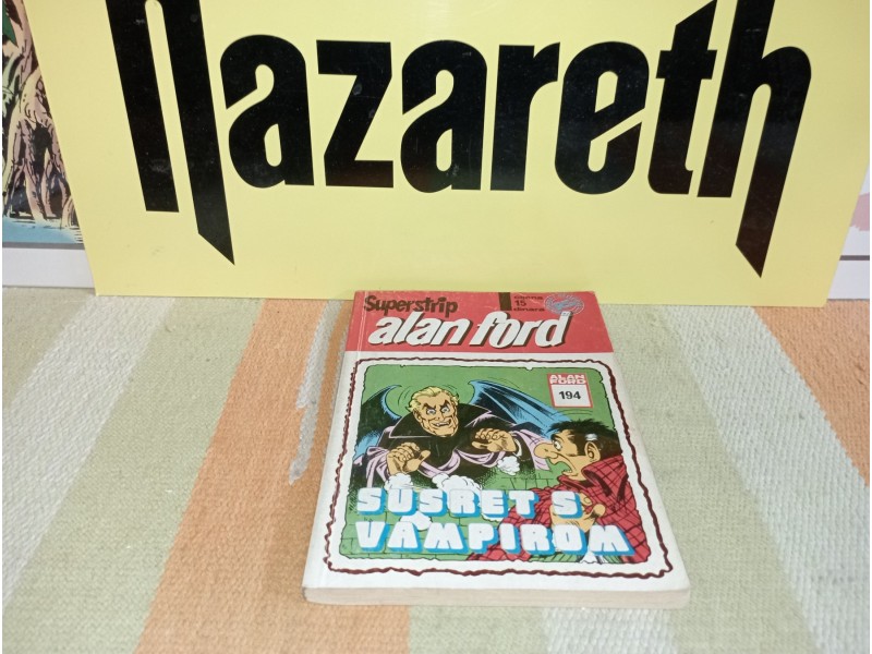ALAN FORD broj 194 - Vjesnik (vrlodobar-odličan)