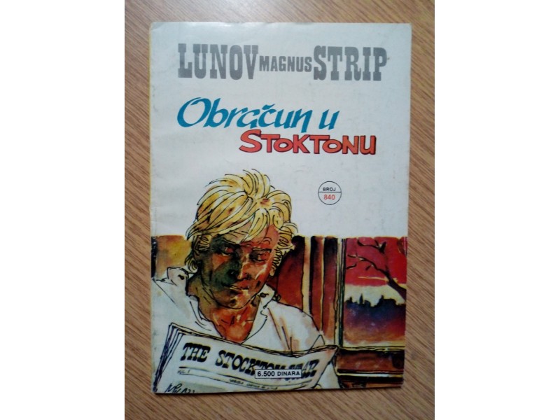 KEN PARKER broj 840 - Obračun u Stoktonu (LMS)