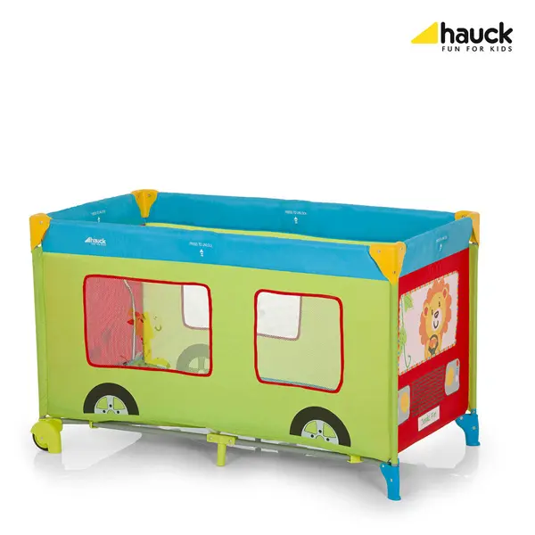 Hauck Prenosivi Krevetac Dream N Play Go Plus Jungle Fun 5170124