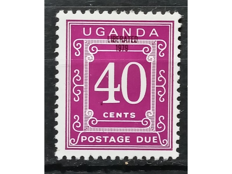 UGANDA 1979 - DOPLATNA MARKA **
