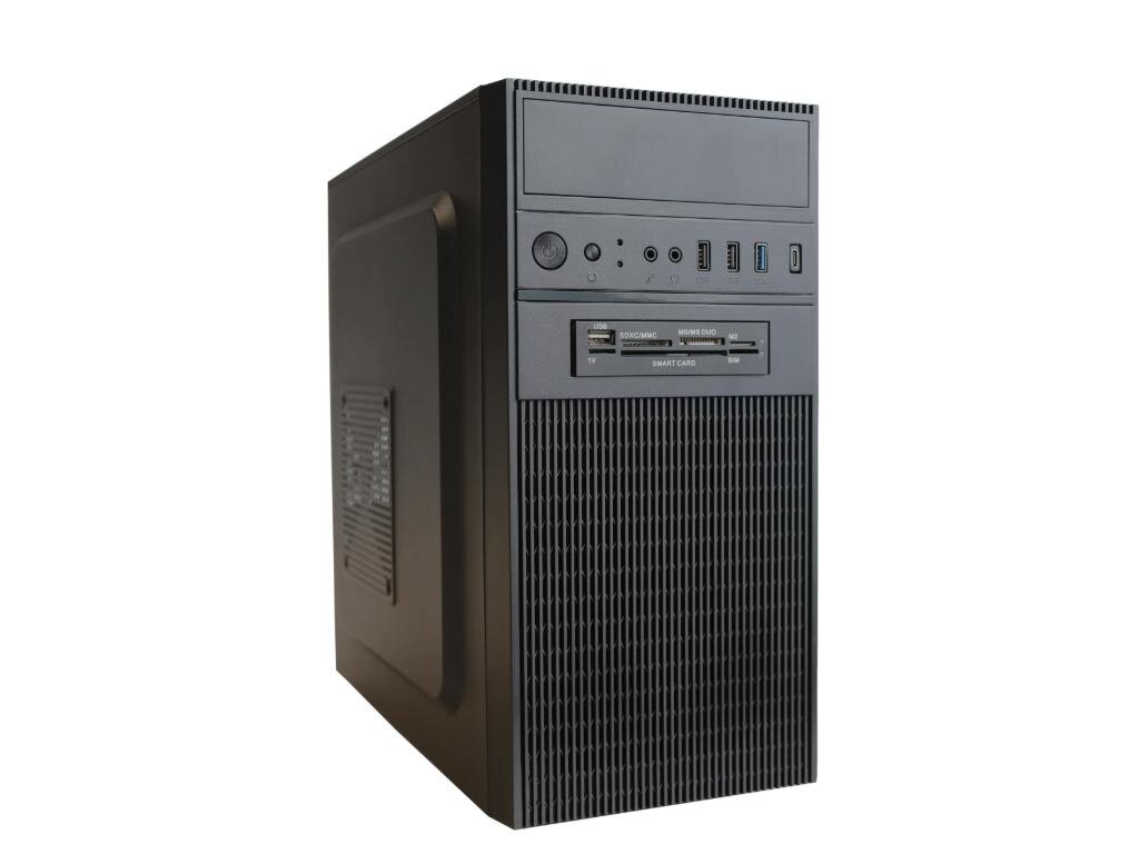 Kucište ZEUS V17- USBC Midi Tower/ATX/Micro-ATX/600 W/crna