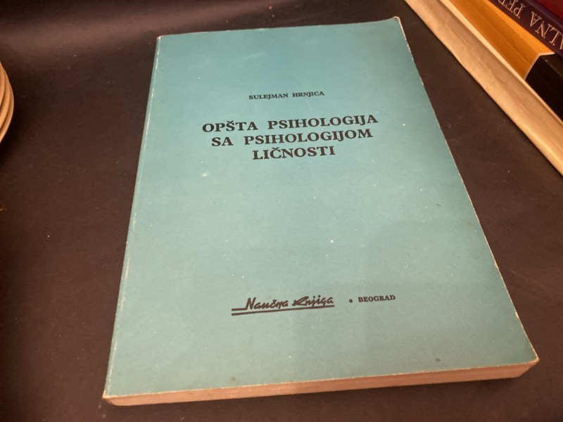 Opšta psihologija sa psihologijom ličnosti
