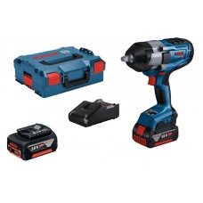 BOSCH Akumulatorski udarni odvrtač GDS 18V-1000; 2x5,0 Ah + L-Boxx kofer (06019J8304)