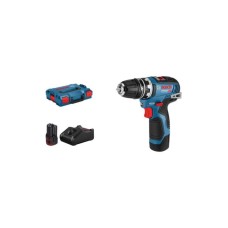 BOSCH plavi alat Akumulatorska bušilica/odvrtač GSR 12V-35 FC 12V, 2x3,0 Ah, 06019H3001