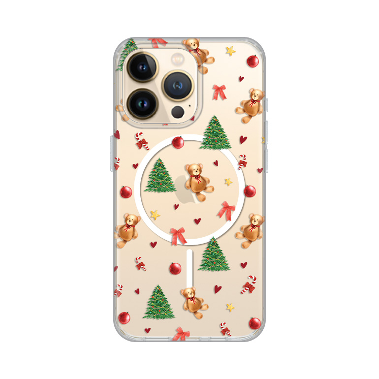 Futrola print Magsafe za iPhone 13 Pro Merry Bear