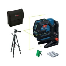 BOSCH plavi alat Građevinski laser GCL 12V-50-22 CG + RM 20 + AA1 adapter + 4 x 1,5V LR6 AA baterije + BT 150 stalak 0601066S01