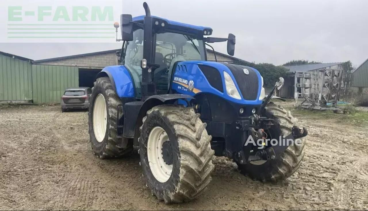 New Holland t7.195s traktor točkaš
