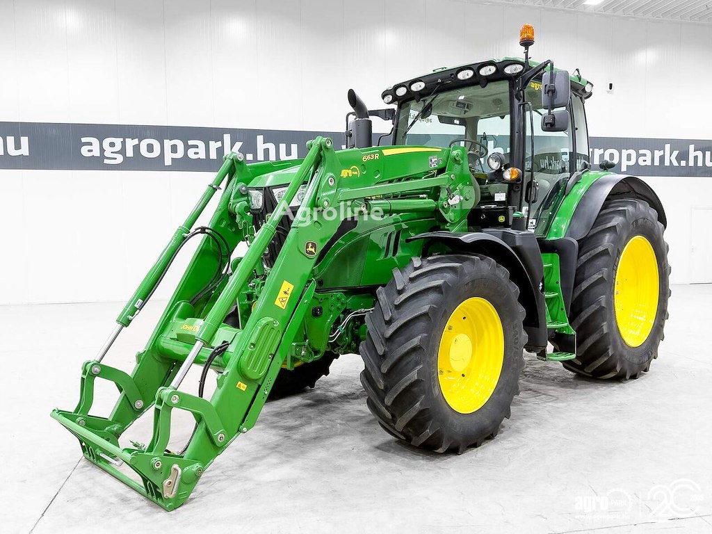 John Deere 6175R DirectDrive 24/24 40 km/h, axle suspension, cab suspension traktor točkaš