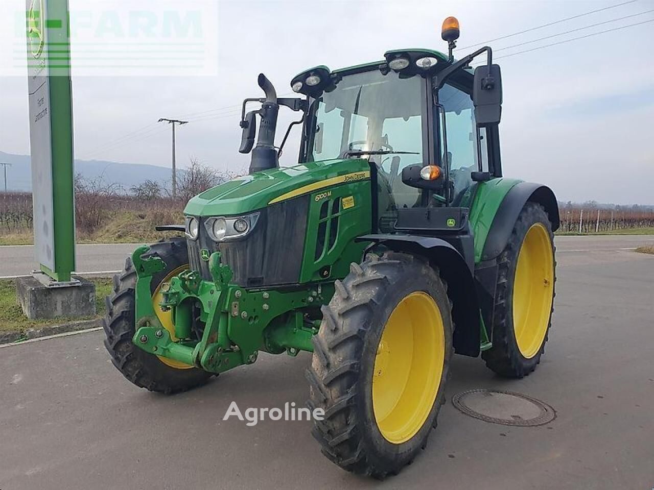John Deere 6100m pq+ traktor točkaš