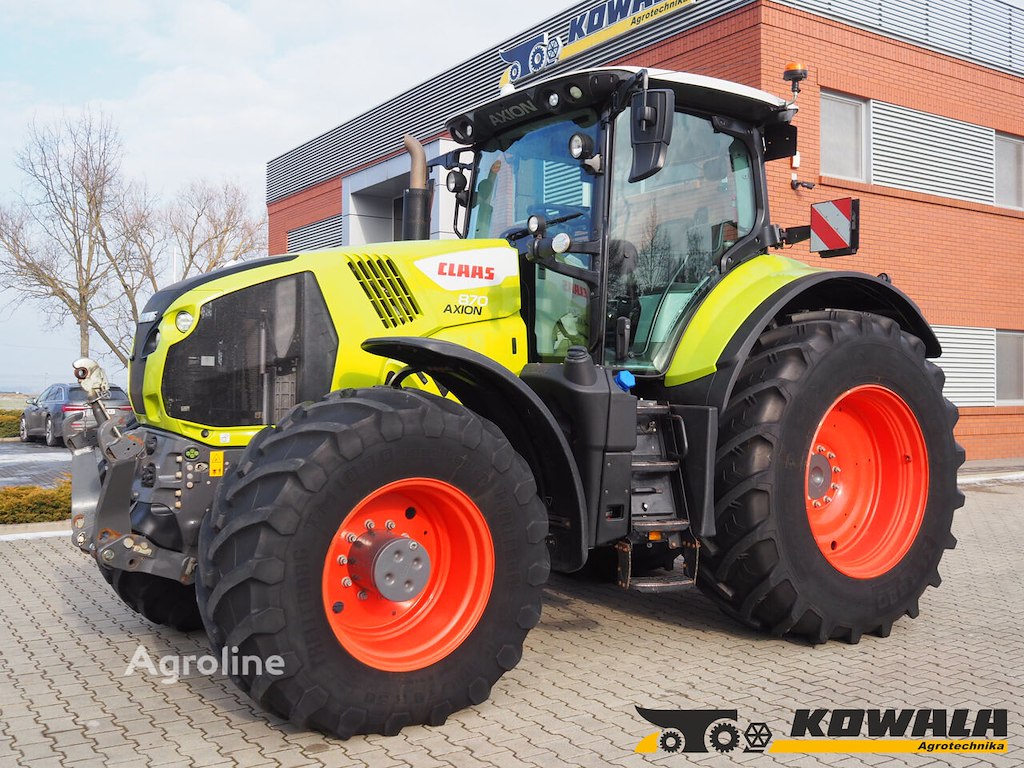 Claas Axion 870 CMATIC, GPS traktor točkaš