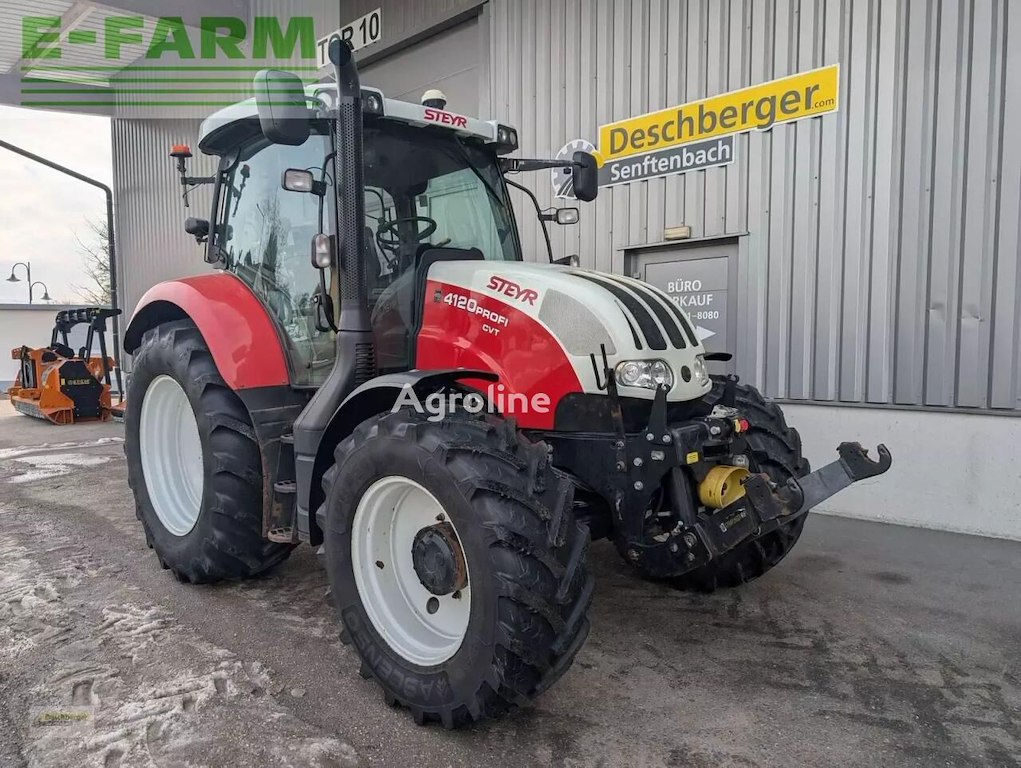 Steyr 4120 profi cvt CVT traktor točkaš