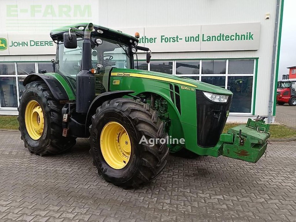 John Deere 8360r - neuer rumpfmotor traktor točkaš