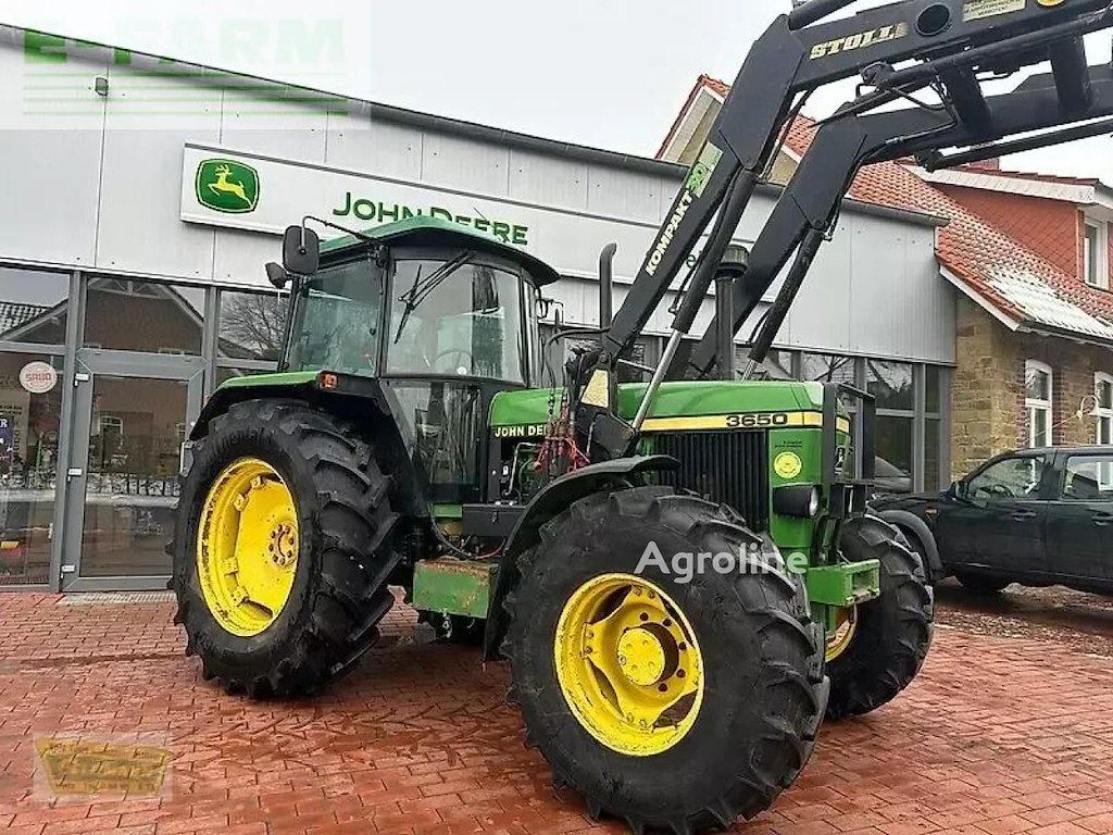John Deere 3650 ‼40 km/h druckluft‼ frontlader traktor točkaš