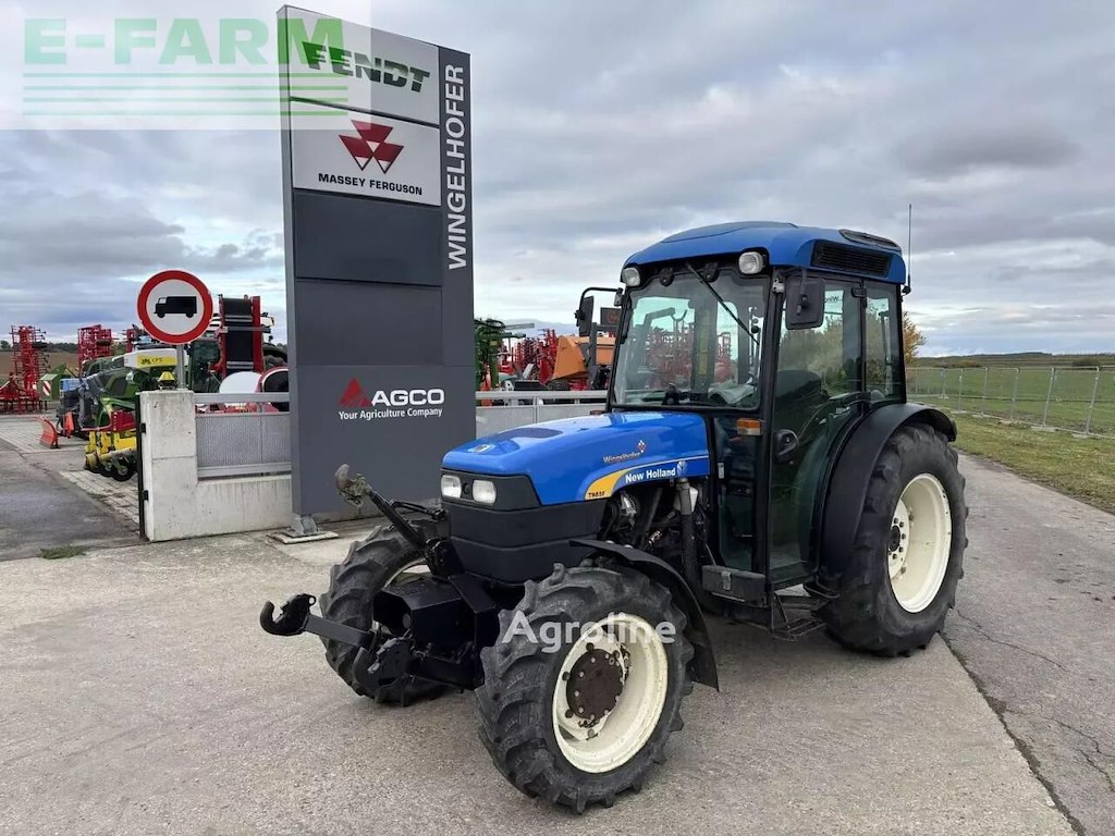 New Holland tn 85 fa dt supersteer traktor točkaš